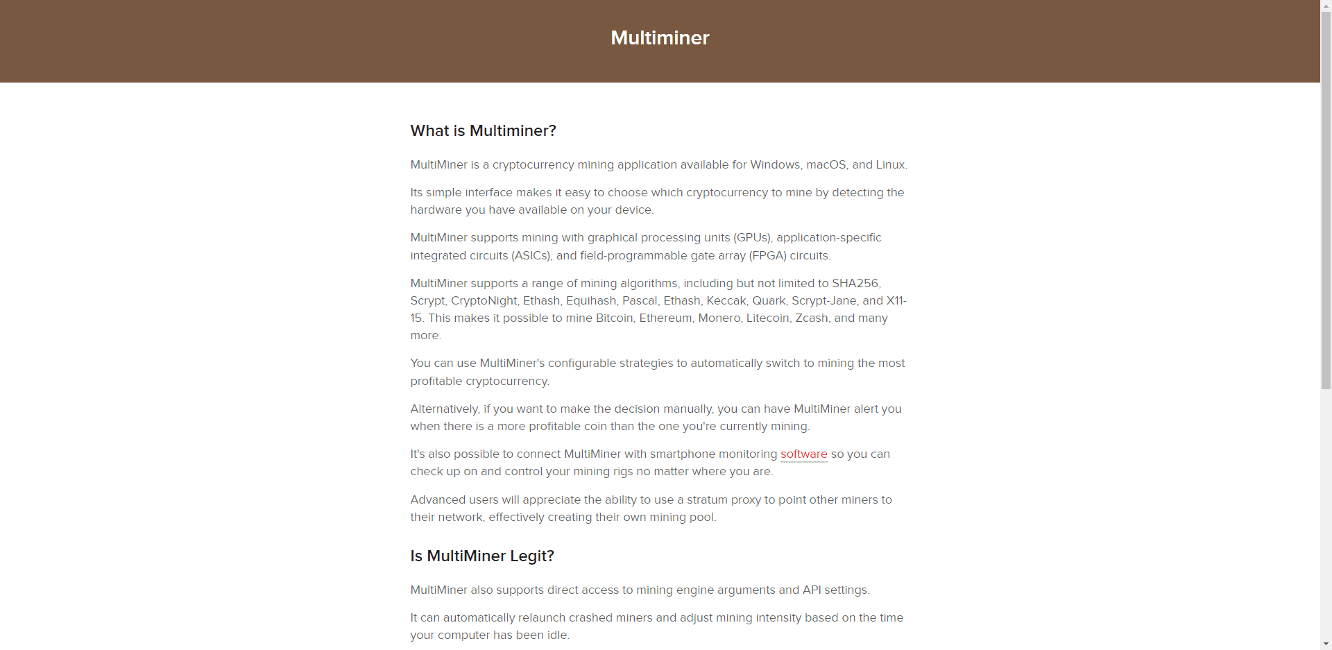 27 Best Crypto HashMiner Software For Free Crypto Auto Mining ...